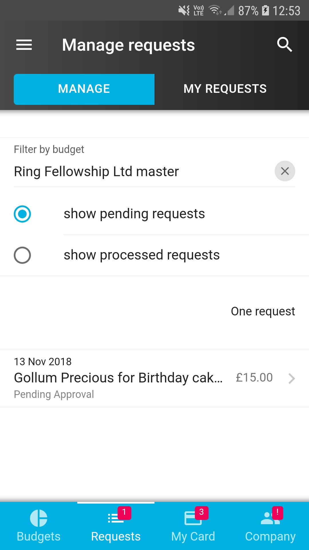 Submitting A Request - aio*